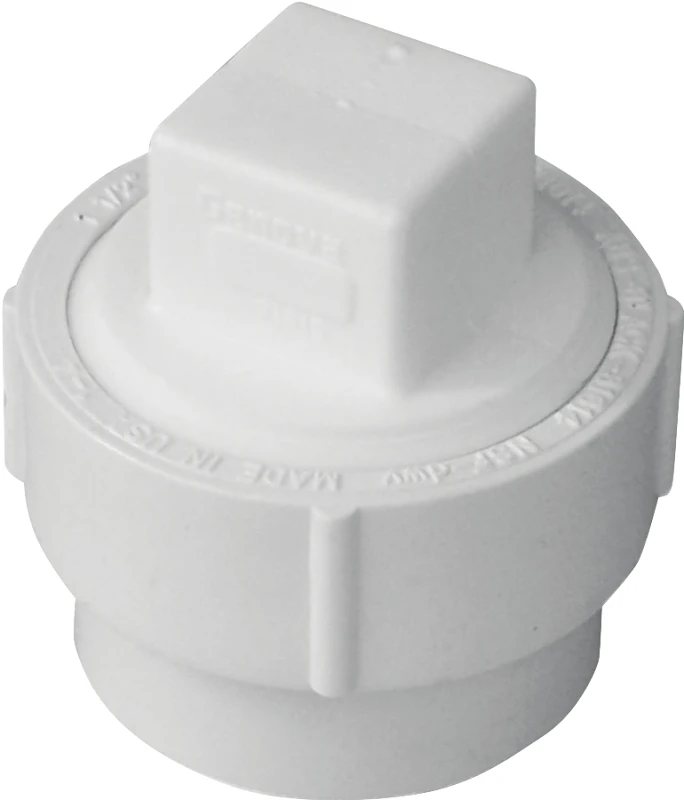 1-1/2 Inch Pvc Cleanout Body With Threaded Plug - Model 193701as ...